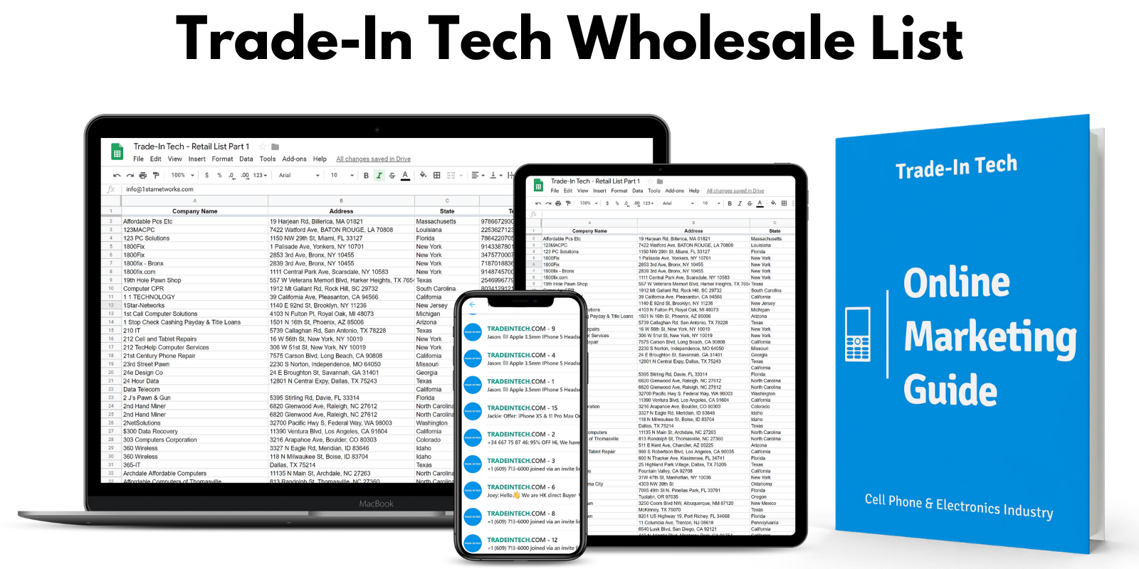 Trade-In Tech | How To Buy & Sell Wholesale Electronics
